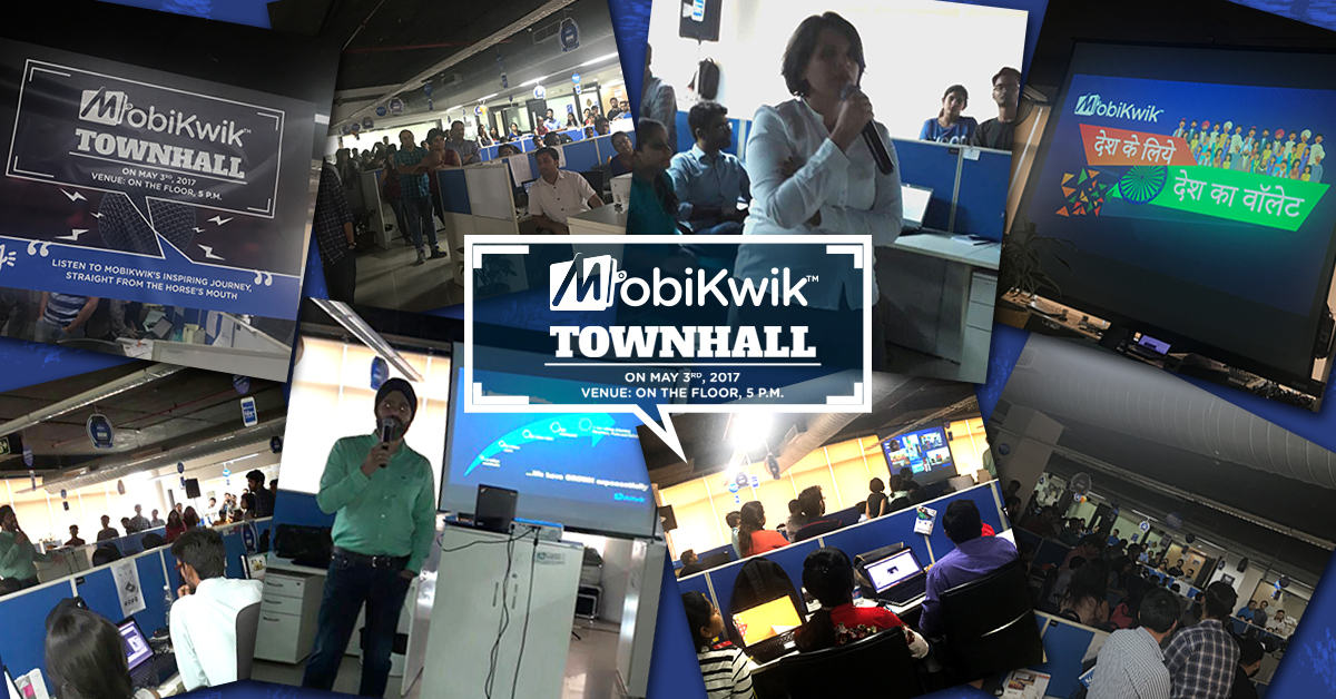 MobiKwik's CEO shared his Vision to all the employees in a unique town ...